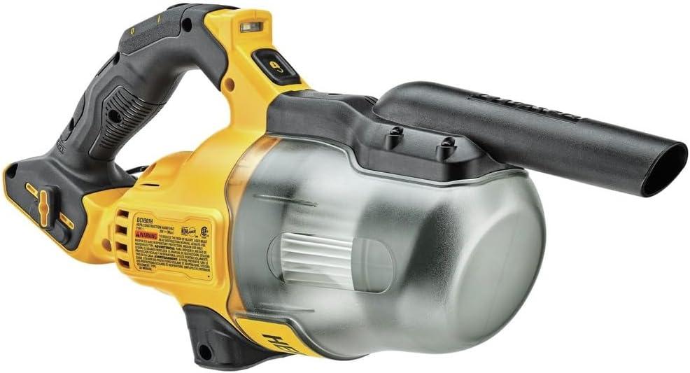 DEWALT 20V Handheld Vacuum Cordless, Car Vacuum with HEPA Filter, 6 ...