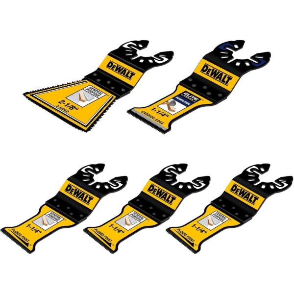 DEWALT OSC Remodeling Assortment (5 Pc) (DWA425RSET) - DeWalt