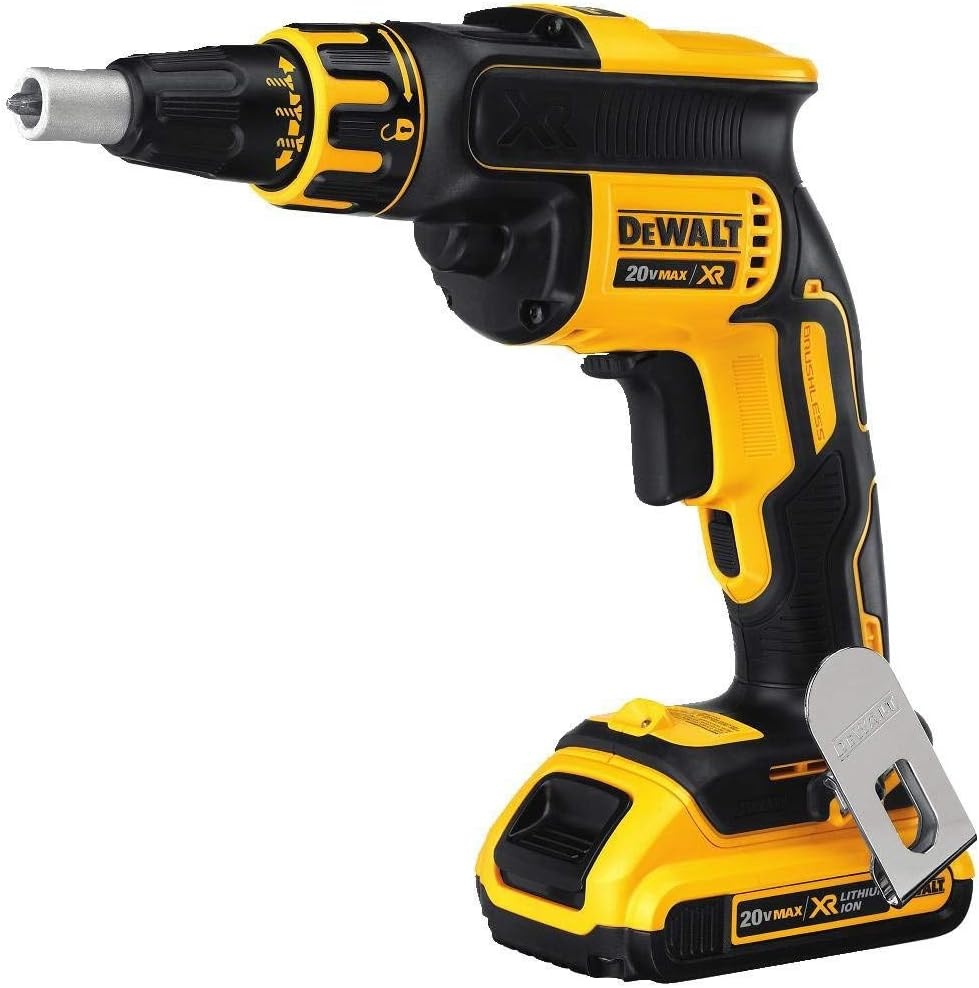 DEWALT 20V MAX* XR Drywall Screw Gun & Impact Driver Kit, 4.0-Amp Hour ...